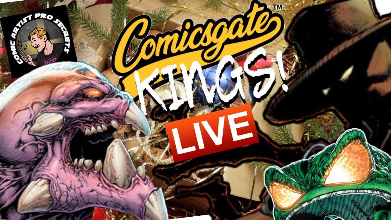 COMICSGATE KINGS Live! TRASHING FRANK MILLER! BANKRUPTCY!! MIKE BARON ...