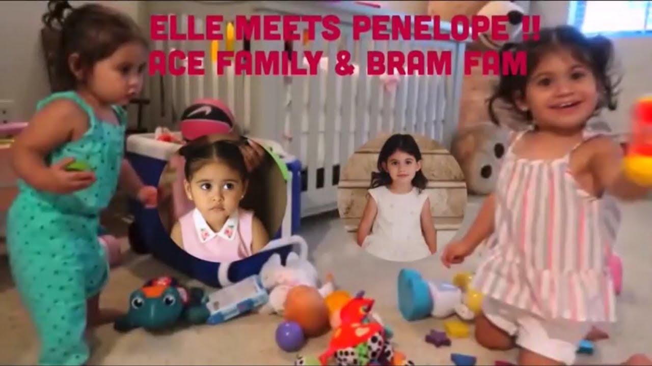 Elle from Ace Family meets Penelope from the BramFam *PART 1* - YouTube