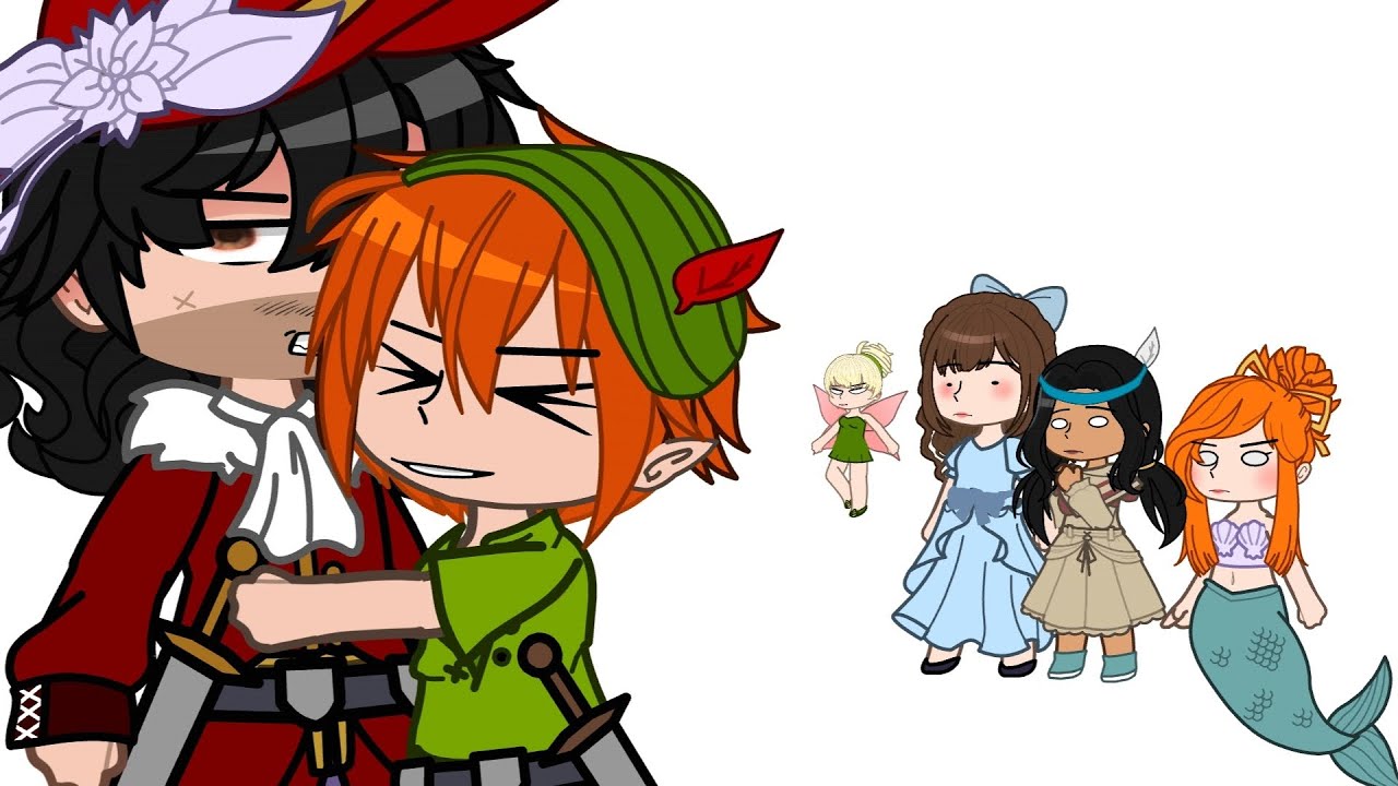 Jealous?... / Peter Pan / Gacha / !NOT A SHIP! - YouTube