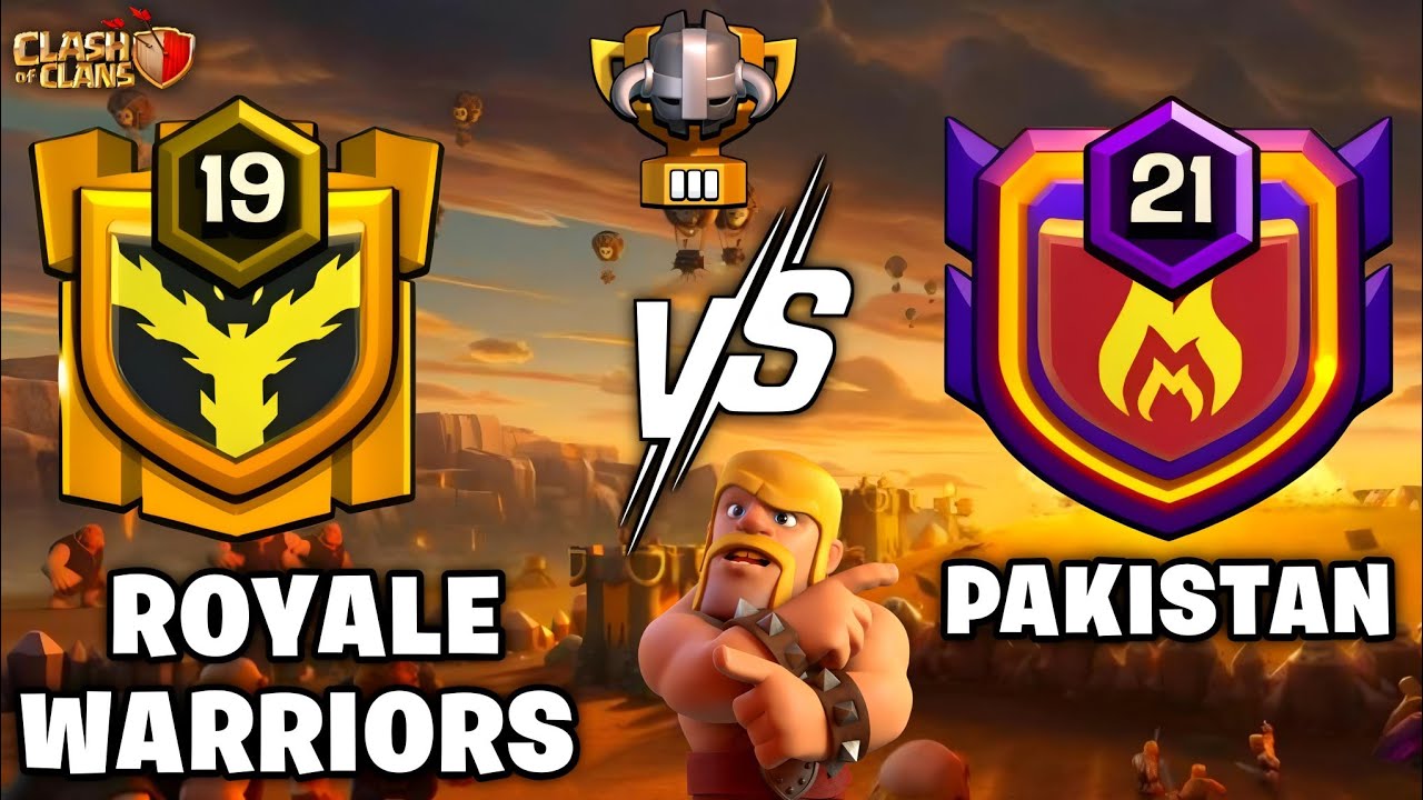 INDIA VS PAKISTAN 😎 in CWL | Clash of clans....COC - YouTube
