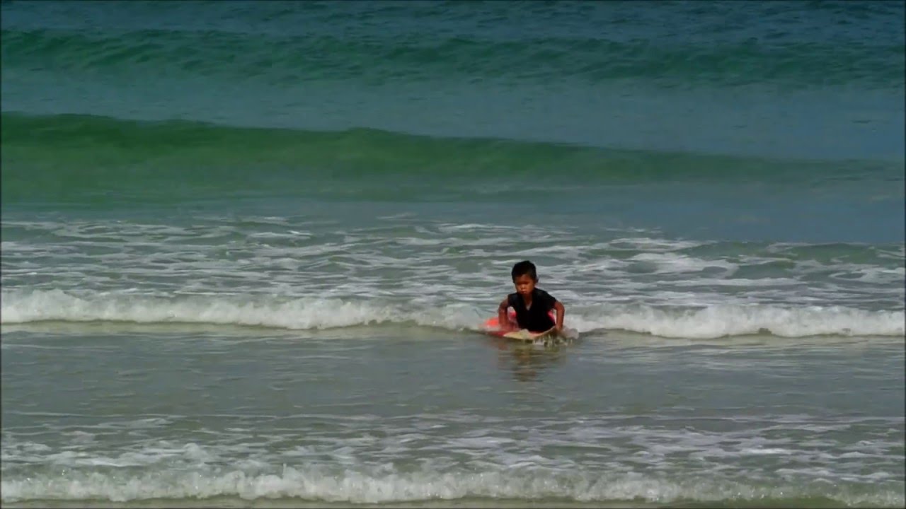 Surfing In Kudat, North Borneo - YouTube