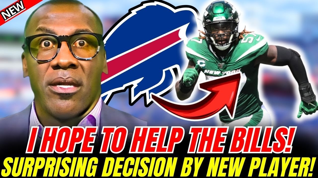 🚨🤯 OMG! BUFFALO CLOSE TO DEAL WITH JETS! DIGGS TURNS AGAINST BILLS! CJ ...