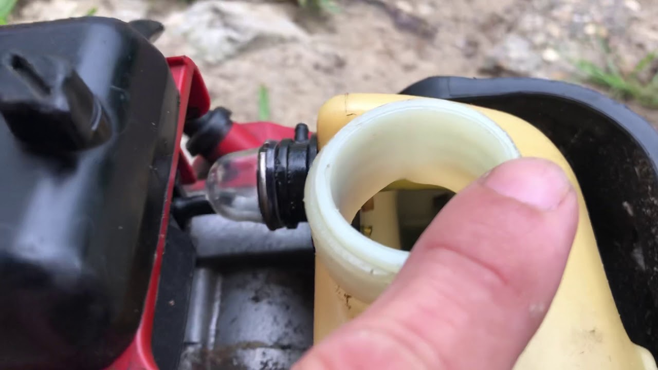 Bad fuel line EBay - YouTube