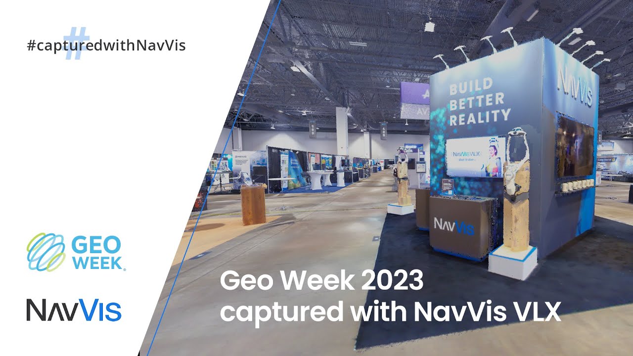 Captured with NavVis: Geo Week 2023 | Denver, CO, USA - YouTube