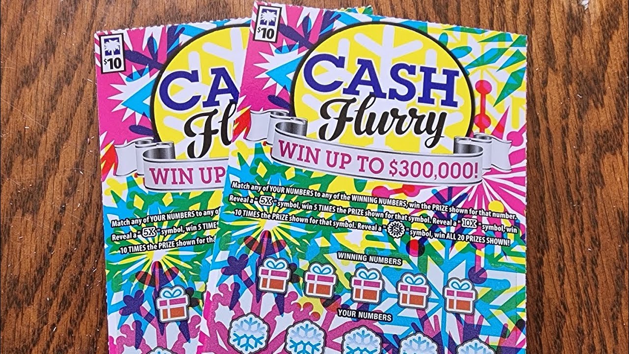 $300 BOOK HOLIDAY CASH FLURRY WIN $300,000 - YouTube