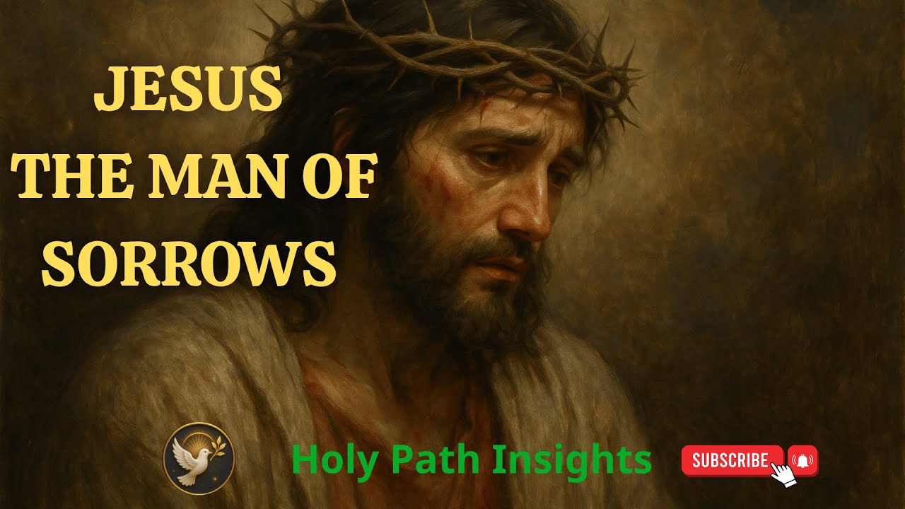 Jesus the Man of Sorrows – The Savior Who Carried Our Pain | Holy Path ...