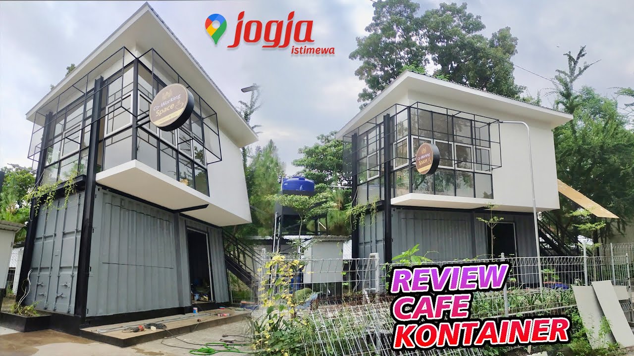 Cafe Container Tingkat 20 Feet | UGM Yogyakarta - YouTube