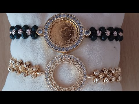 çeyrek çerçeveli bileklik yapımı