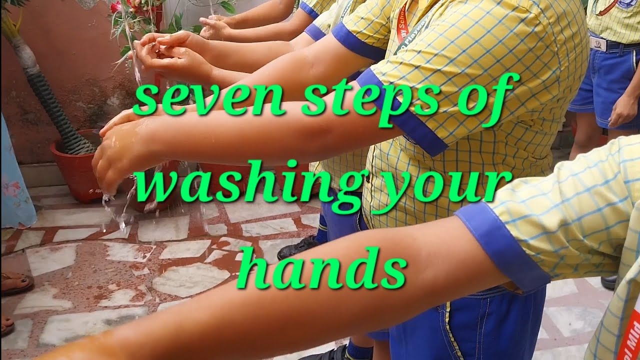 #Seven steps of washing your hands # steps of washing hand - YouTube