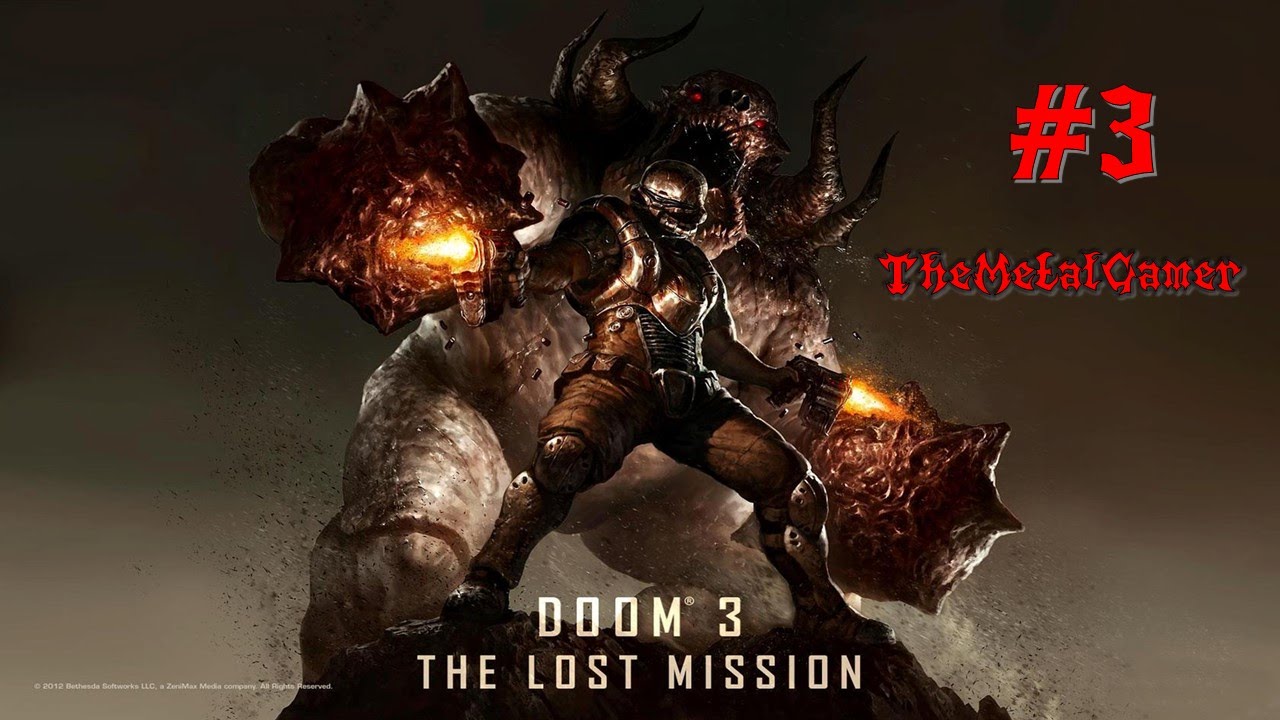 DOOM 3 BFG EDITION | The Lost Mission #3 | Sentry Bot Destruction - YouTube