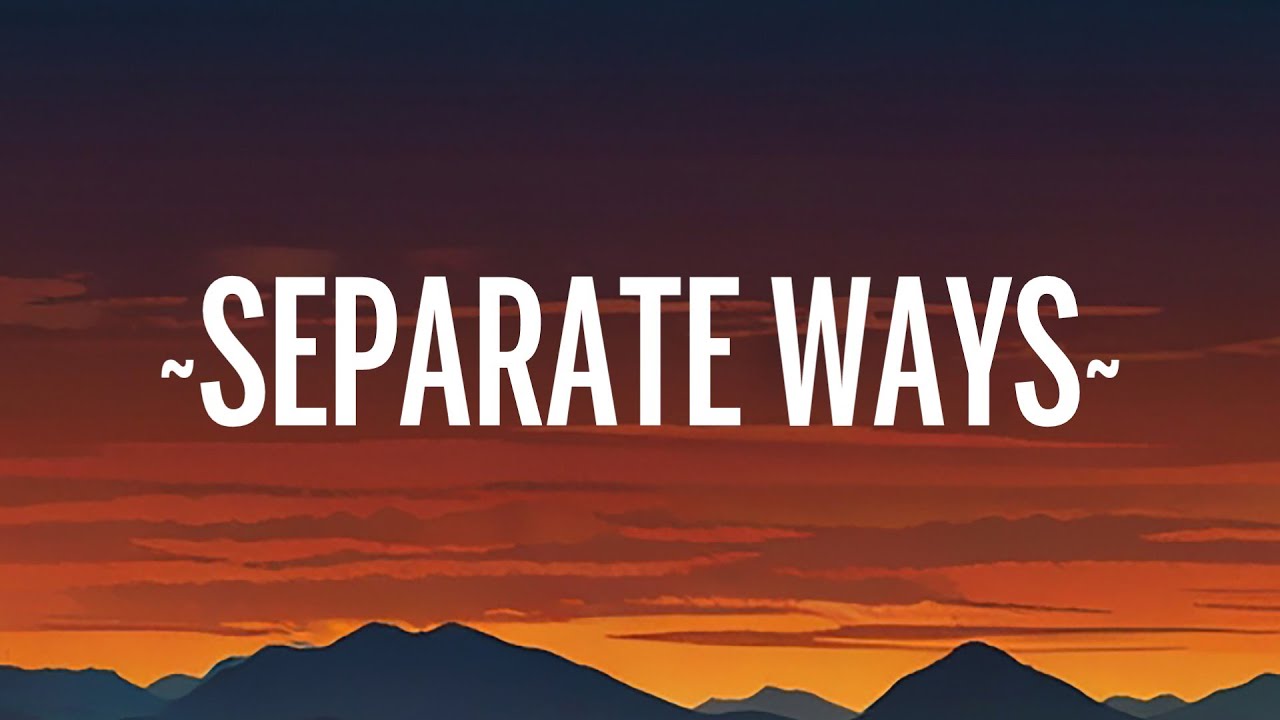Journey - Separate Ways (Worlds apart) (Lyrics) - YouTube