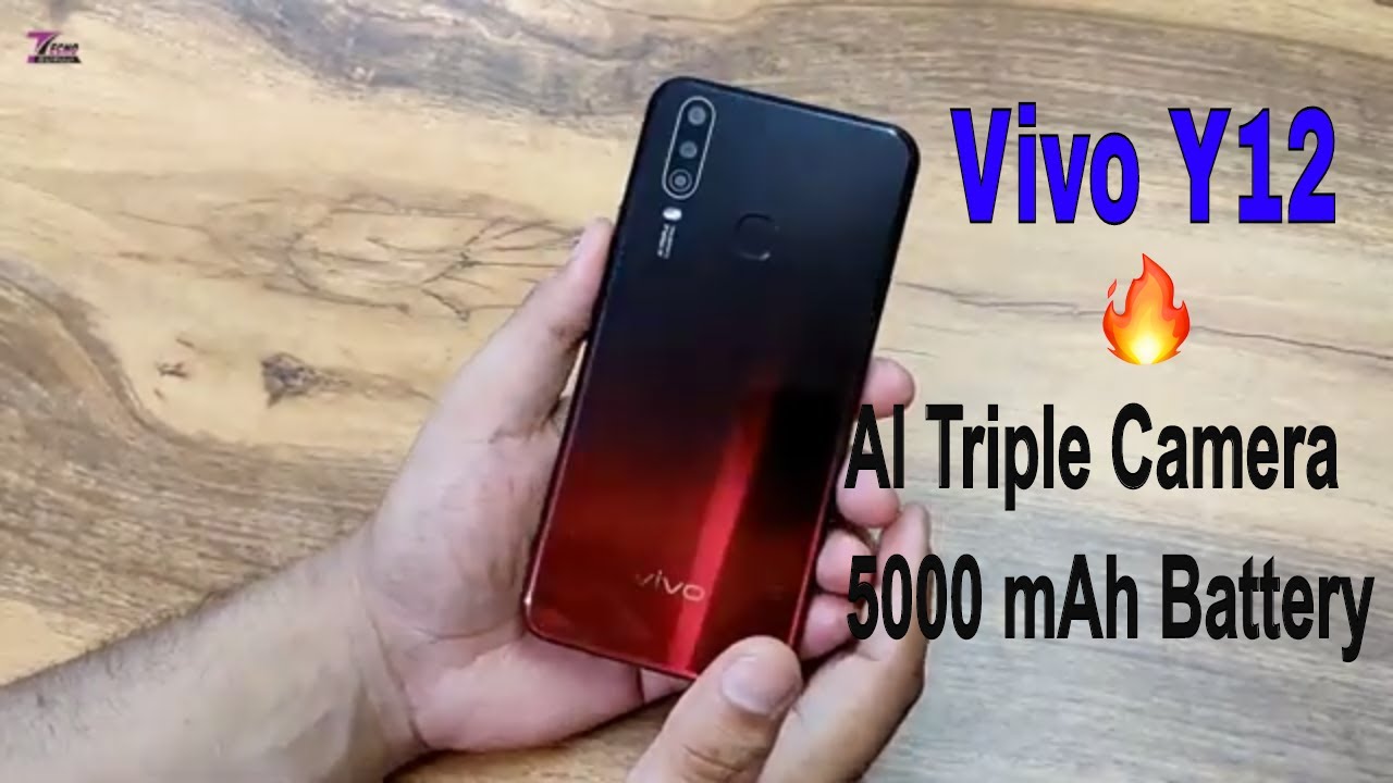 Vivo Y12 Unboxing & First Look with AI Triple Camera And 5000 mAh ...