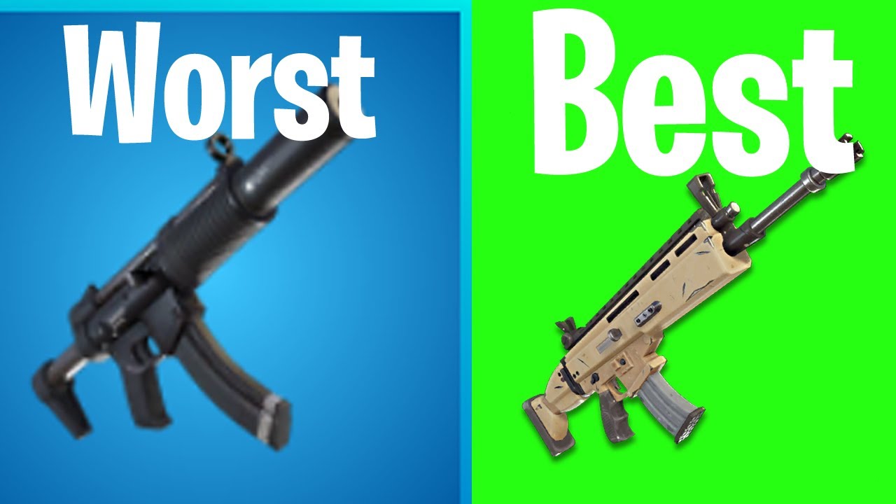Top 5 Worst Guns in Fortnite and How to Win With Them! (Fortnite Battle ...