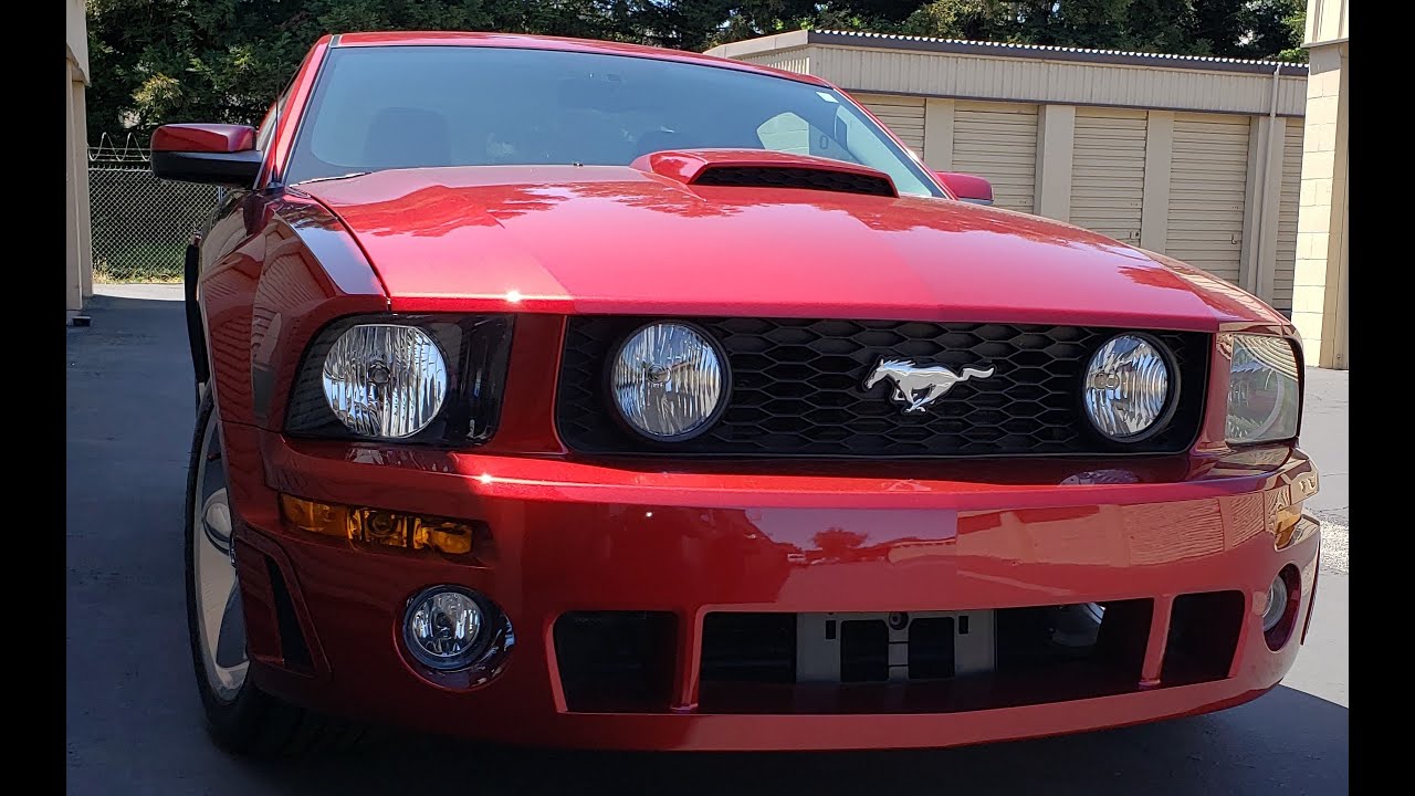 2007 Ford GT/California Special -Factory Custom Order - YouTube