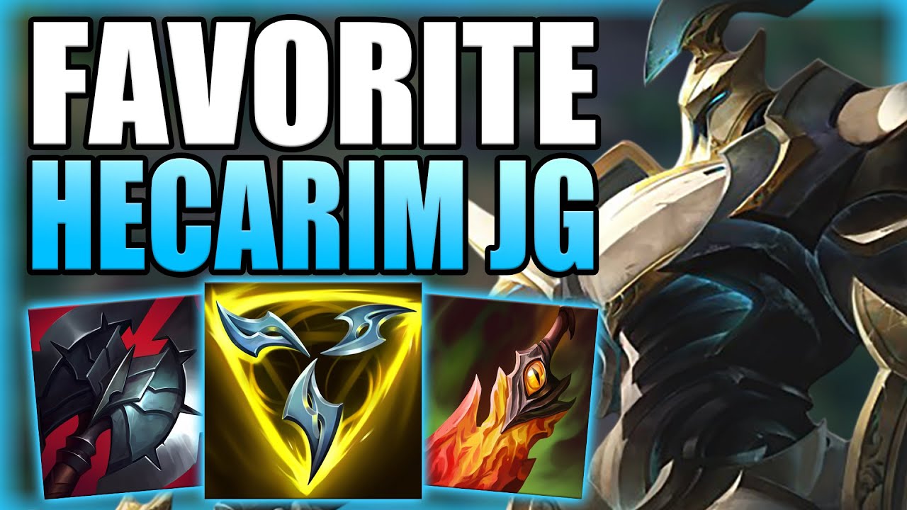 THIS IS MY CURRENT FAVORITE HECARIM BUILD TO WIN SOLO Q GAMES ...