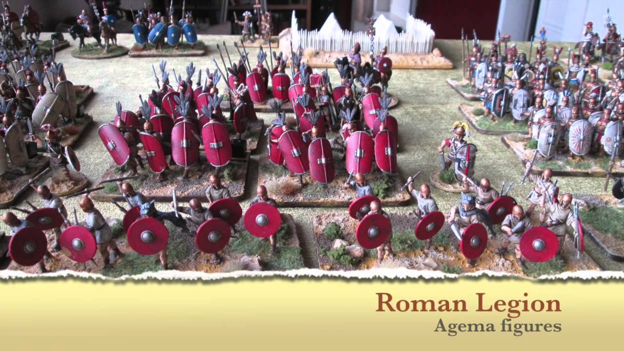 28mm Roman Army - YouTube