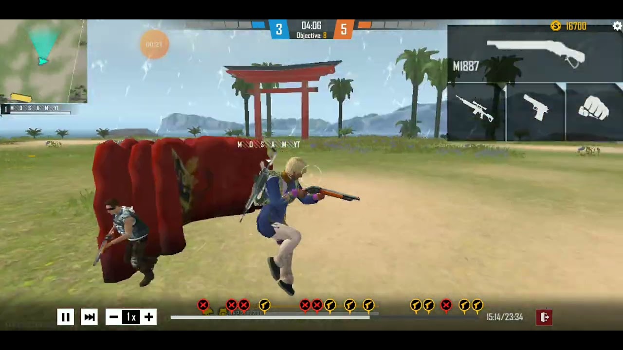 FF 1vs1 custom one tap shot💪👿😈 confidence - YouTube