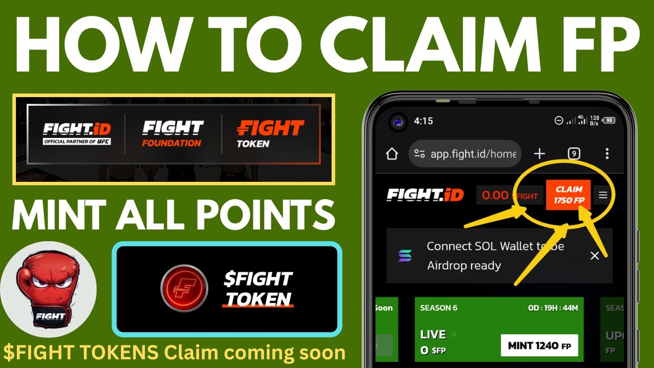 How to Claim FP ( FIGHT Points ) on Fight.ID | Minting Process Guide ...
