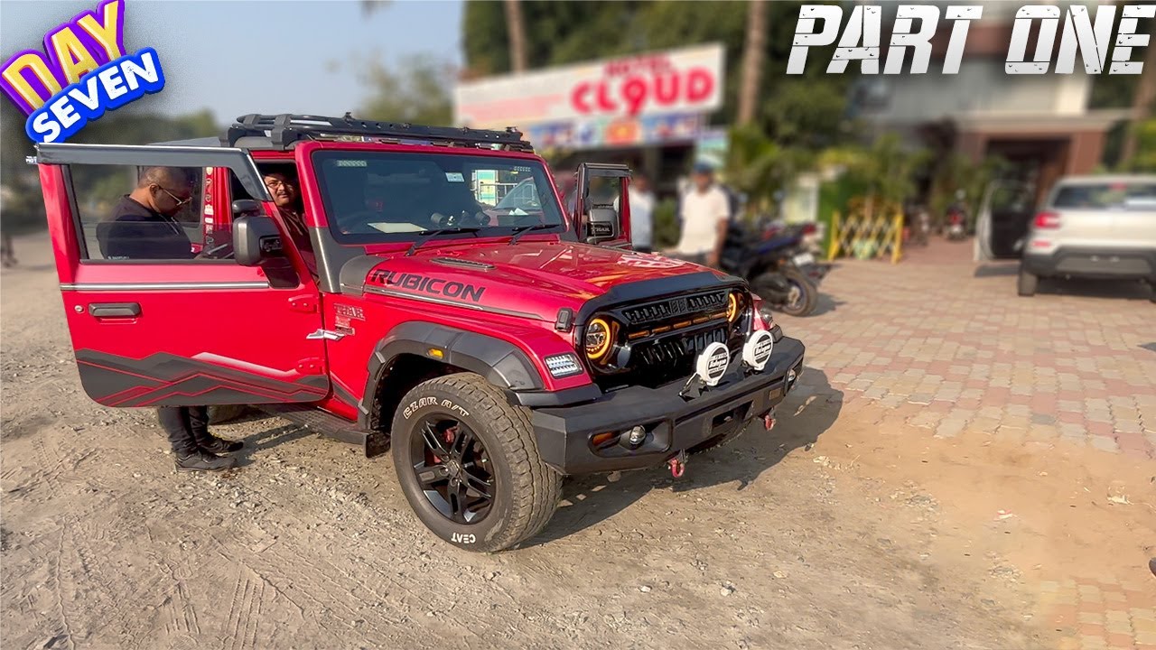 Most Modified Mahindra Thar | DAY 7 | Xbhp Road Trip United 2022 - YouTube