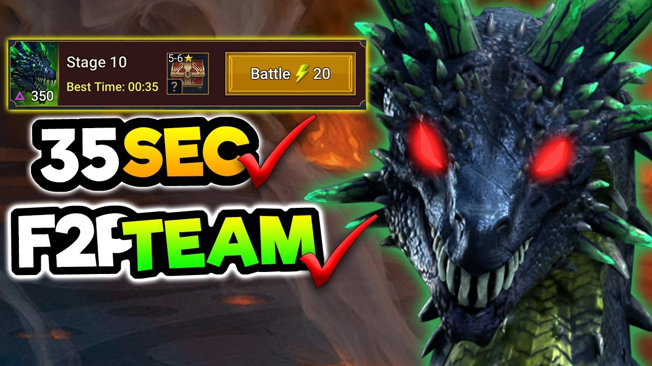 HARD DRAGON DOWN! 2 TEAMS SHOWCASED | RAID SHADOW LEGENDS - YouTube