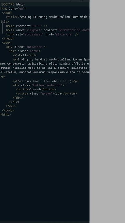 Card Design With Html And Css Sourcecode Webdevelopment Html5 Shortsfeed Programming