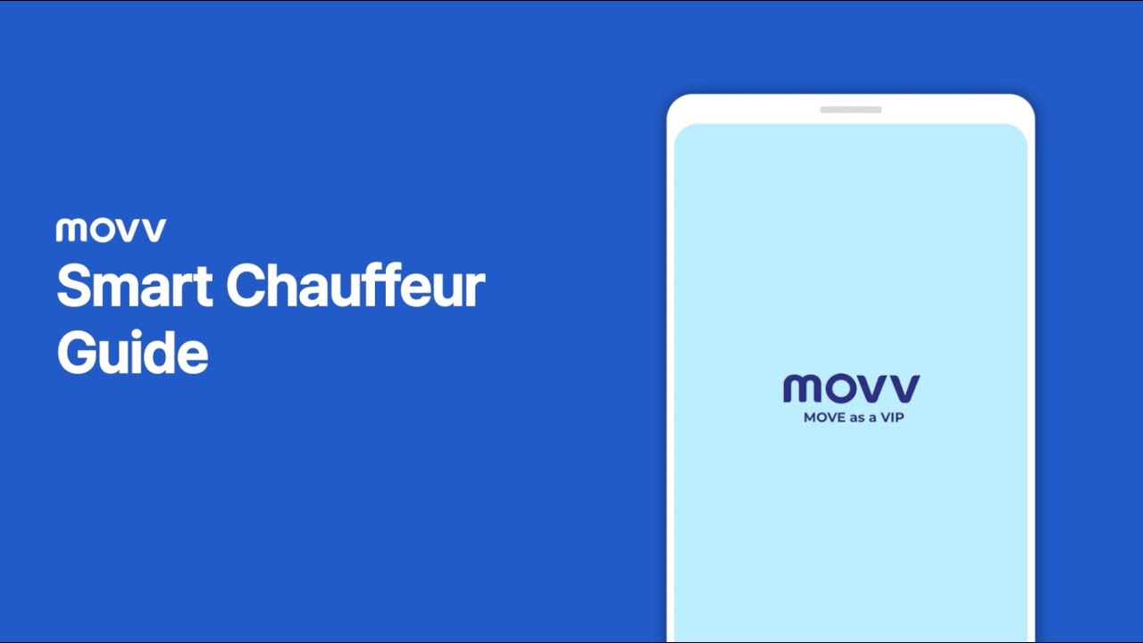 ALL_Smart Chauffeur Service, MOVV(Move as a VIP) - YouTube