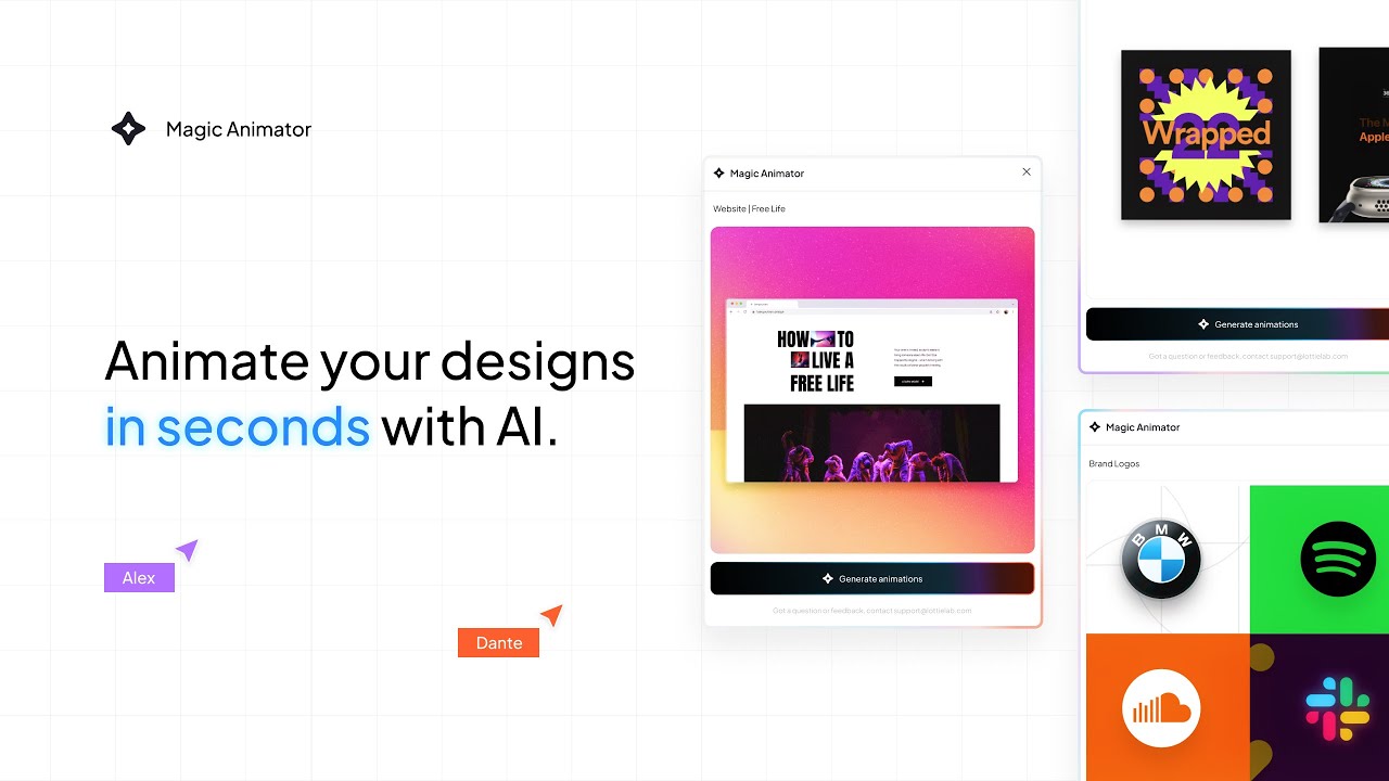 Animate your Figma designs with AI | Magic Animator - YouTube
