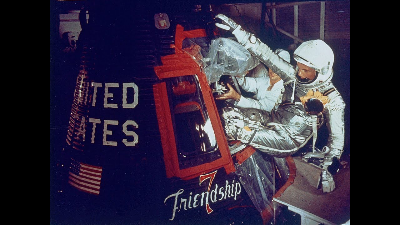 Friendship 7 / Mercury-Atlas 6 Launch - YouTube