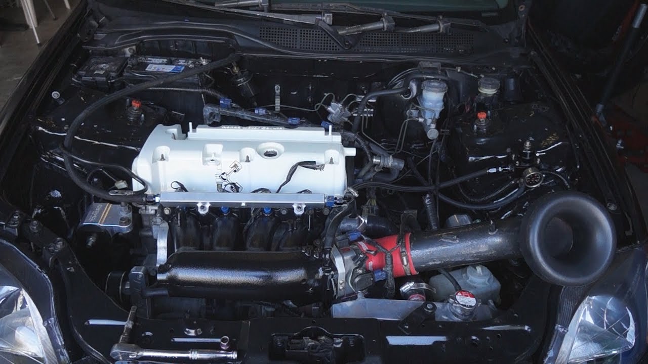 k20 Valve Cover Install - YouTube