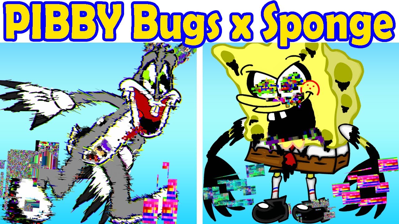 Friday Night Funkin' x Pibby Bugs Bunny & Sponge FULL WEEK + Secret ...