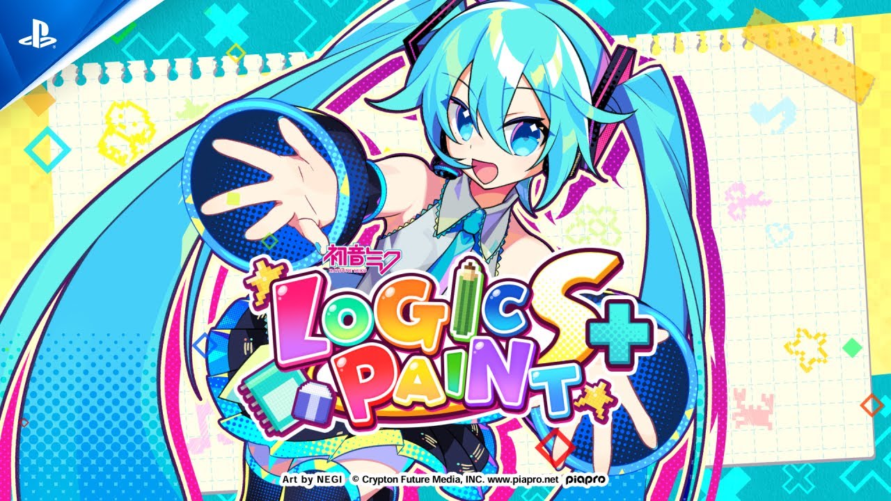 Hatsune Miku Logic Paint S+ - Launch Trailer | PS5 & PS4 Games - YouTube