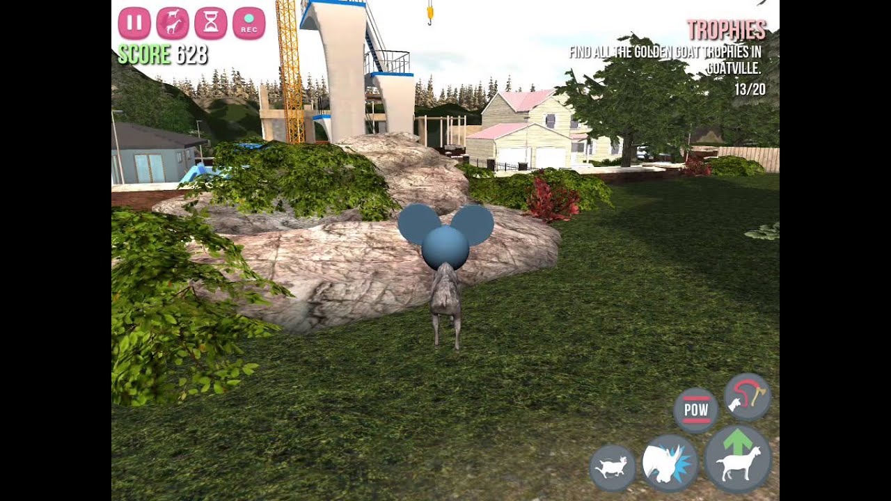 [Goat Simulator] Deadgoa7 and Anti gravity goat gameplay - YouTube