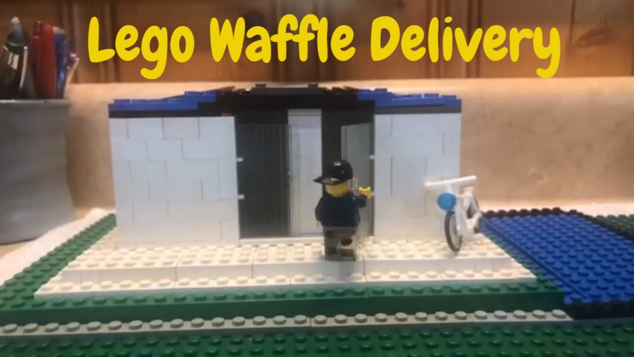 Lego Waffle Delivery Part 1 #Legos - YouTube