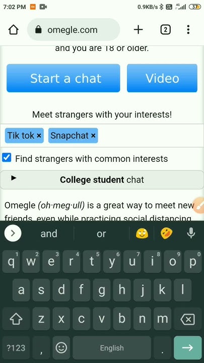 How To Get Only Girls In Omegle 100 Working Trick 2022 Youtube