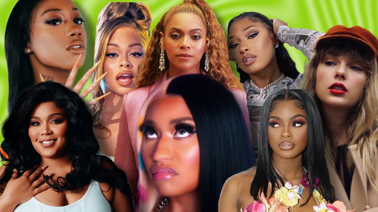 Nicki RE-ENTERS TOP 10Meg CANT CHART!JT GRAMMYS!Tay #1!FLO GRAMMY!Bey ...