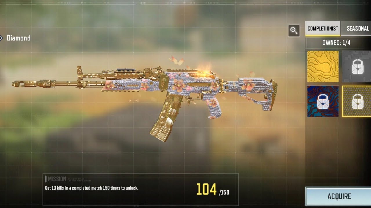 AK-47 Kuromaku Prestige All Camos and Review in Codm - YouTube