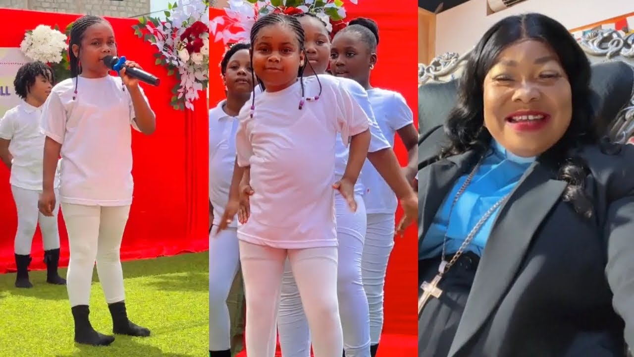 Wow! Nana Agradaa's daughter shows her talent on Graduation Day - YouTube