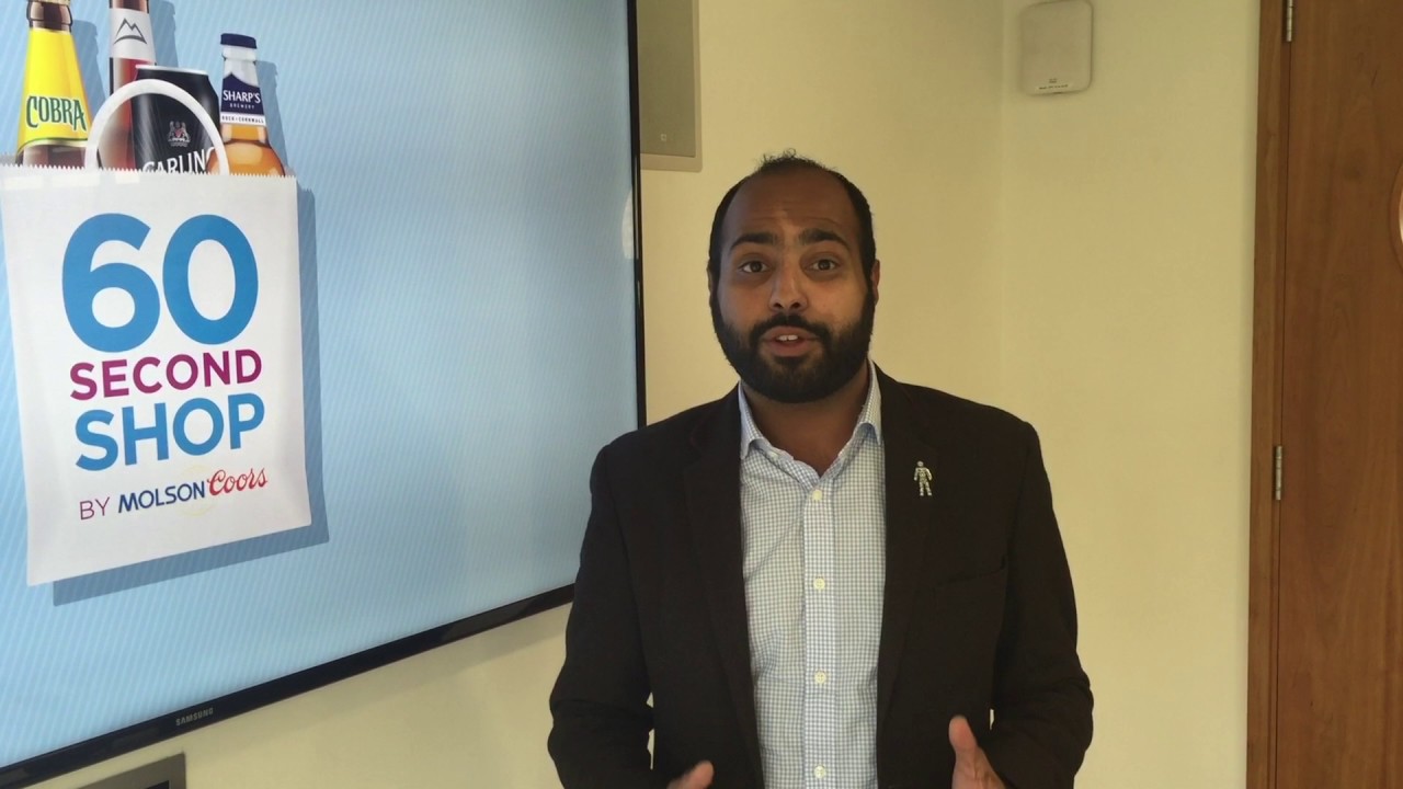 Molson Coors' Alpesh Mistry explains how 60 Second Shop could help you ...