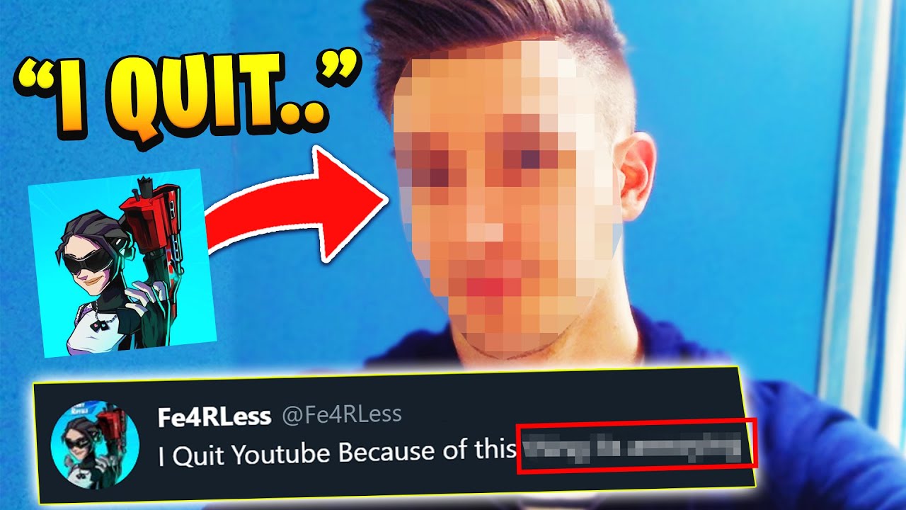 Why Fe4RLess & Ceeday Quit Youtube Finally Explained.. - YouTube