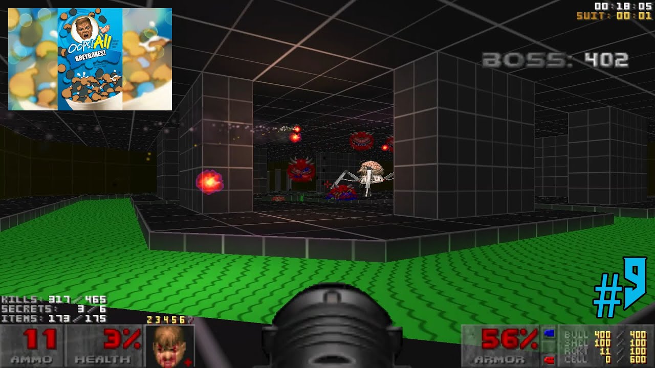Doom with Oops! All Greyboxes!Map 09 - YouTube
