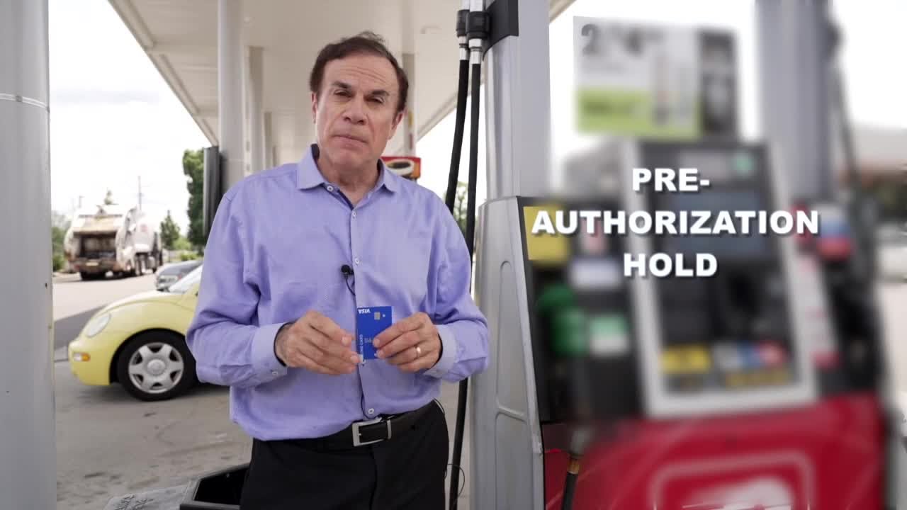 Gas stations keep increasing debit card holds - YouTube