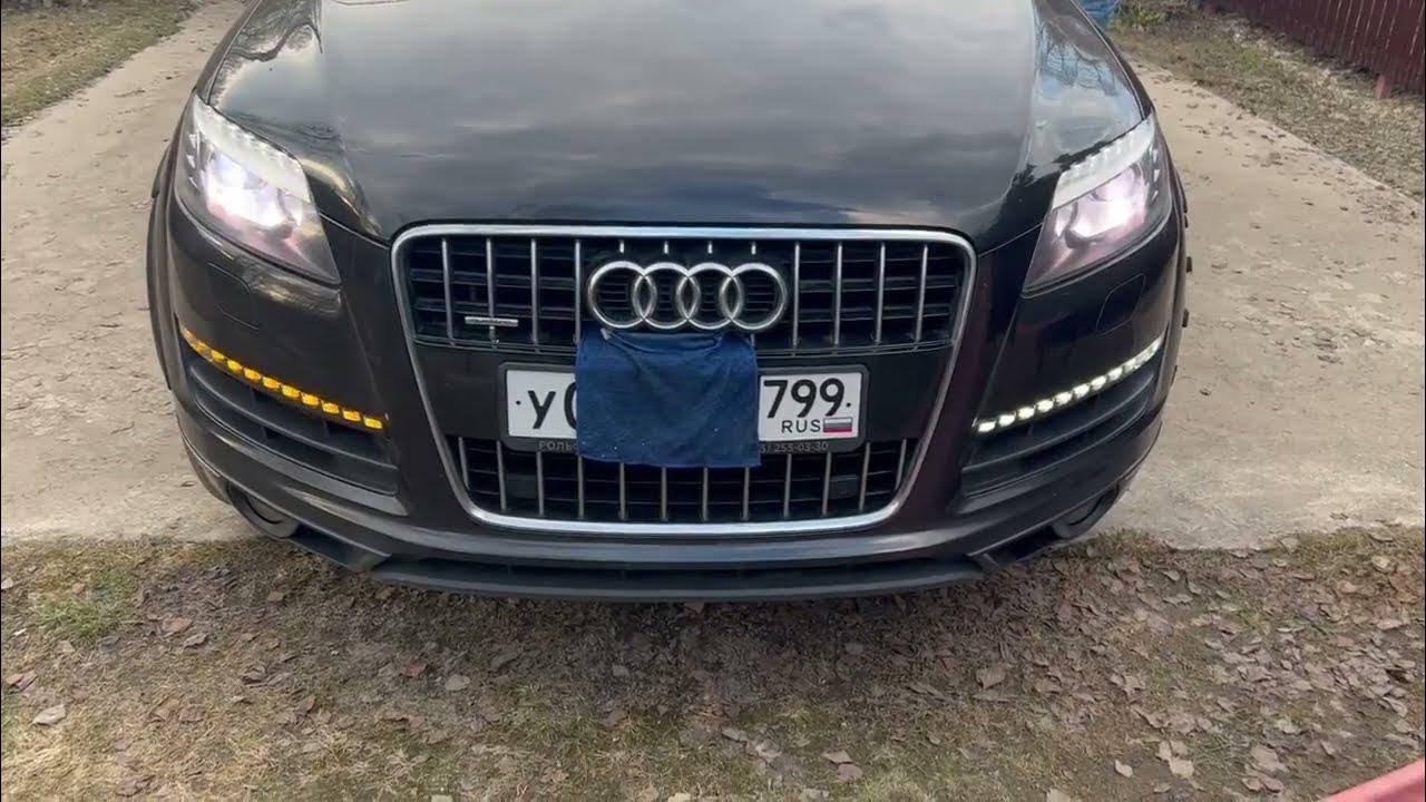 AUDI Q7 КУЗОВ 4L УСТАНОВКА ДИНАМИЧЕСКИХ ПОВОРОТНИКОВ - YouTube