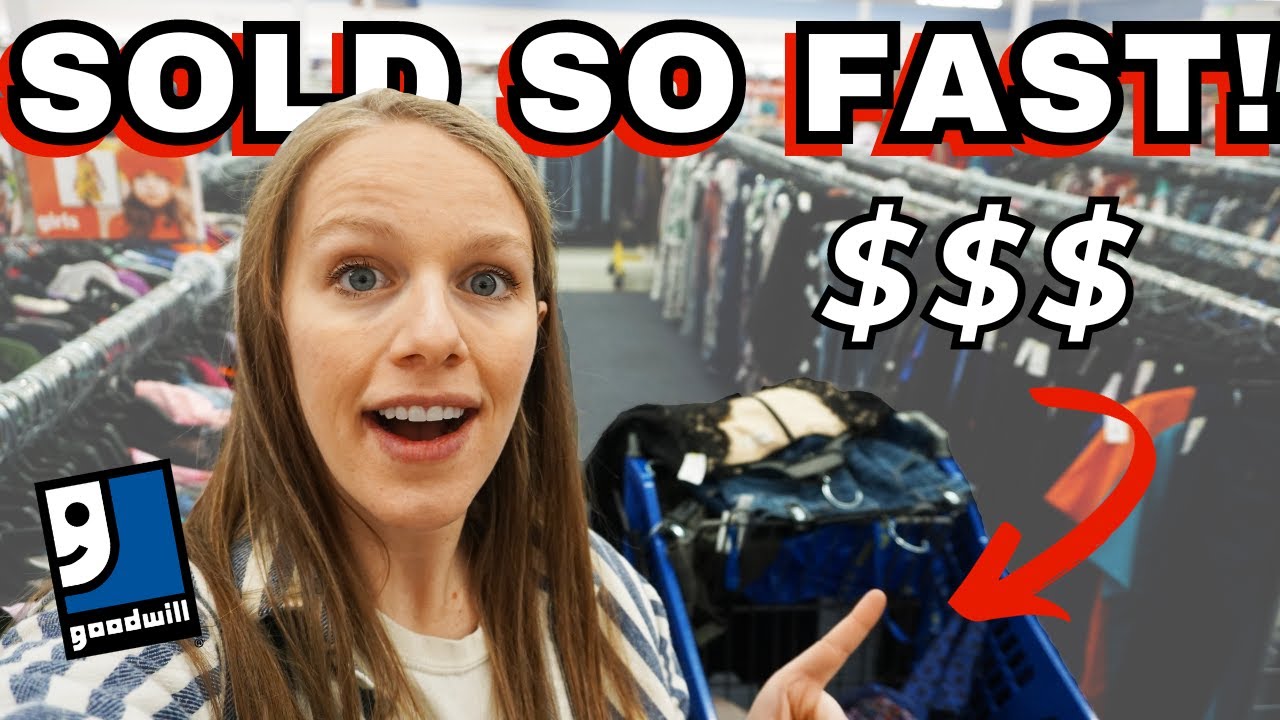 A Very PROFITABLE Thrift with Me at Goodwill! Reseller Vlog #14 - YouTube