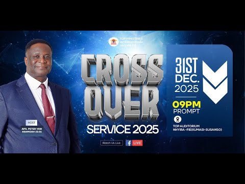 CROSS OVER WITH GENERAL OVERSEER | APOSTLE PETER YAW Rev Peter Yaw ...