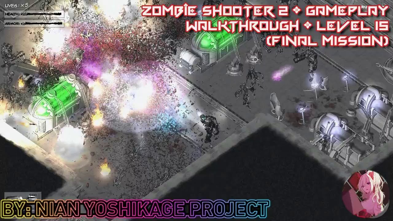 Zombie Shooter 2 - Gameplay - Walkthrough - Level 15 - YouTube