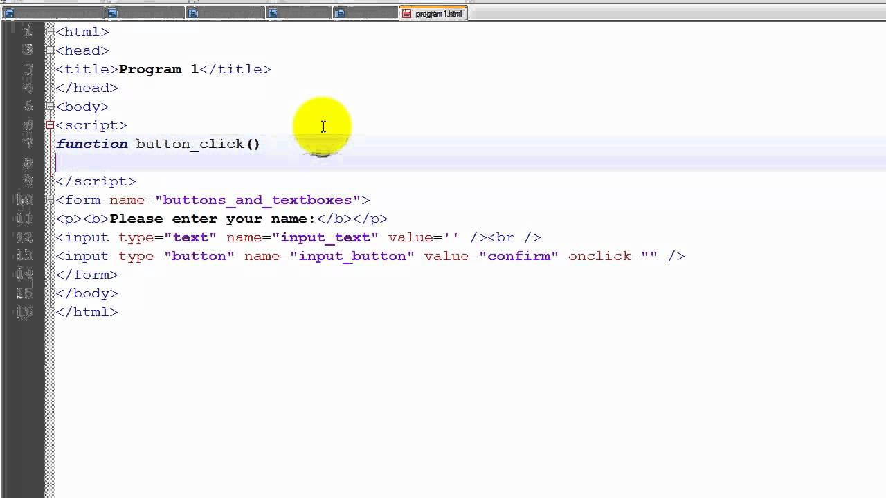 Html Buttons Textboxes And Functions Desktoptechpros Youtube 3901