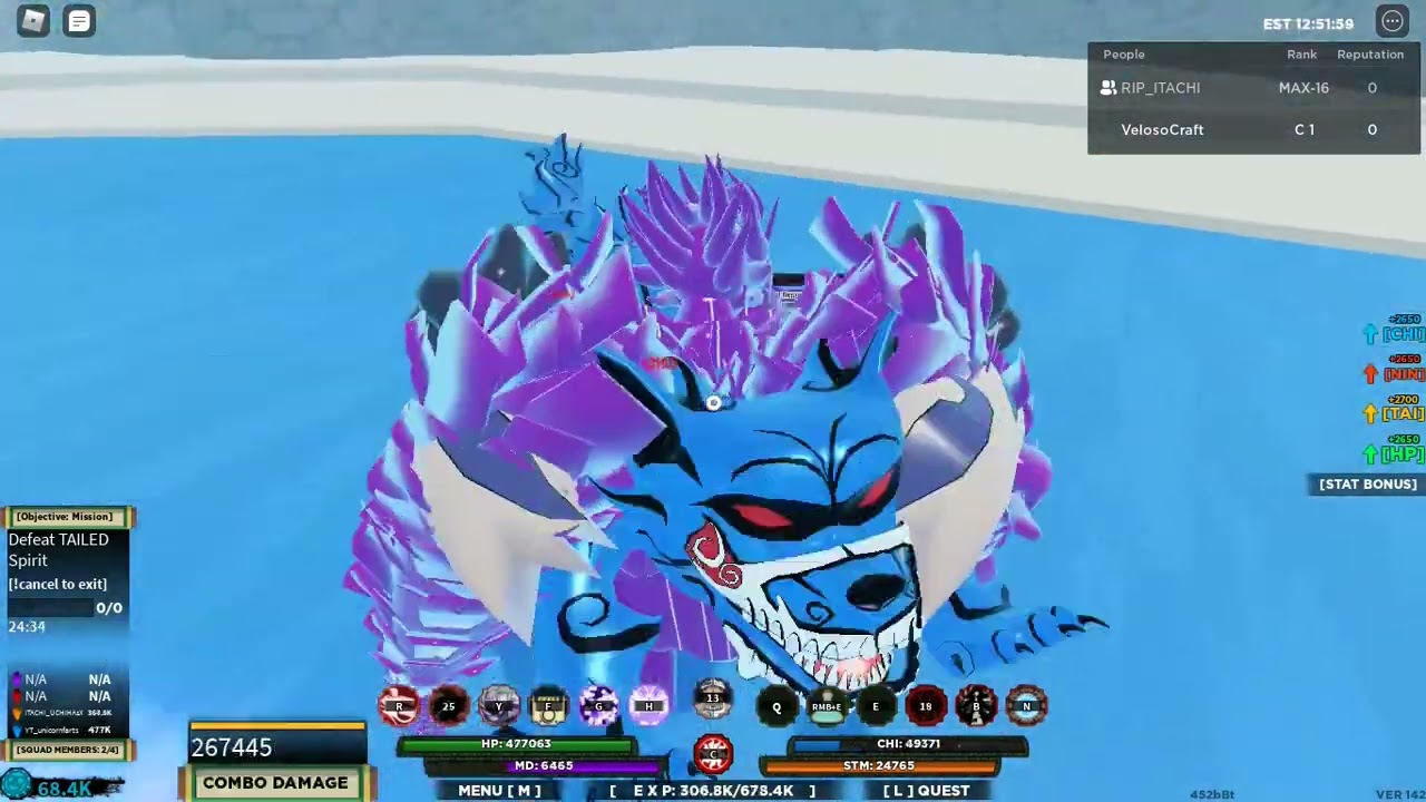 Shindo Life GEN 3 MAO TAILED SPIRIT | Roblox - YouTube