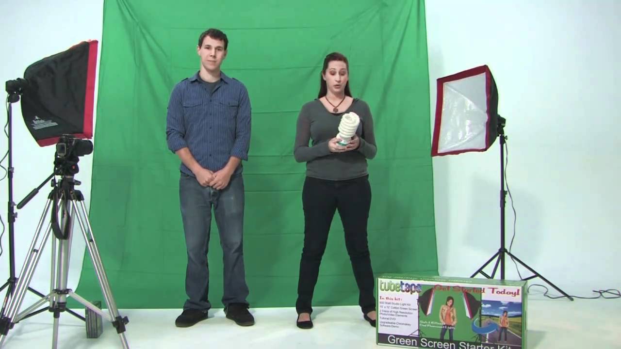 Green Screen Start Kits from TubeTape.com - YouTube