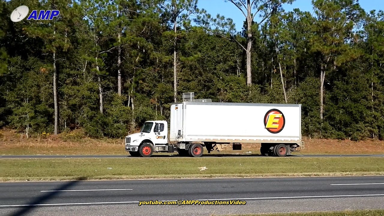 Estes Express | Freightliner M2-112 Truckspotting 111323 - YouTube