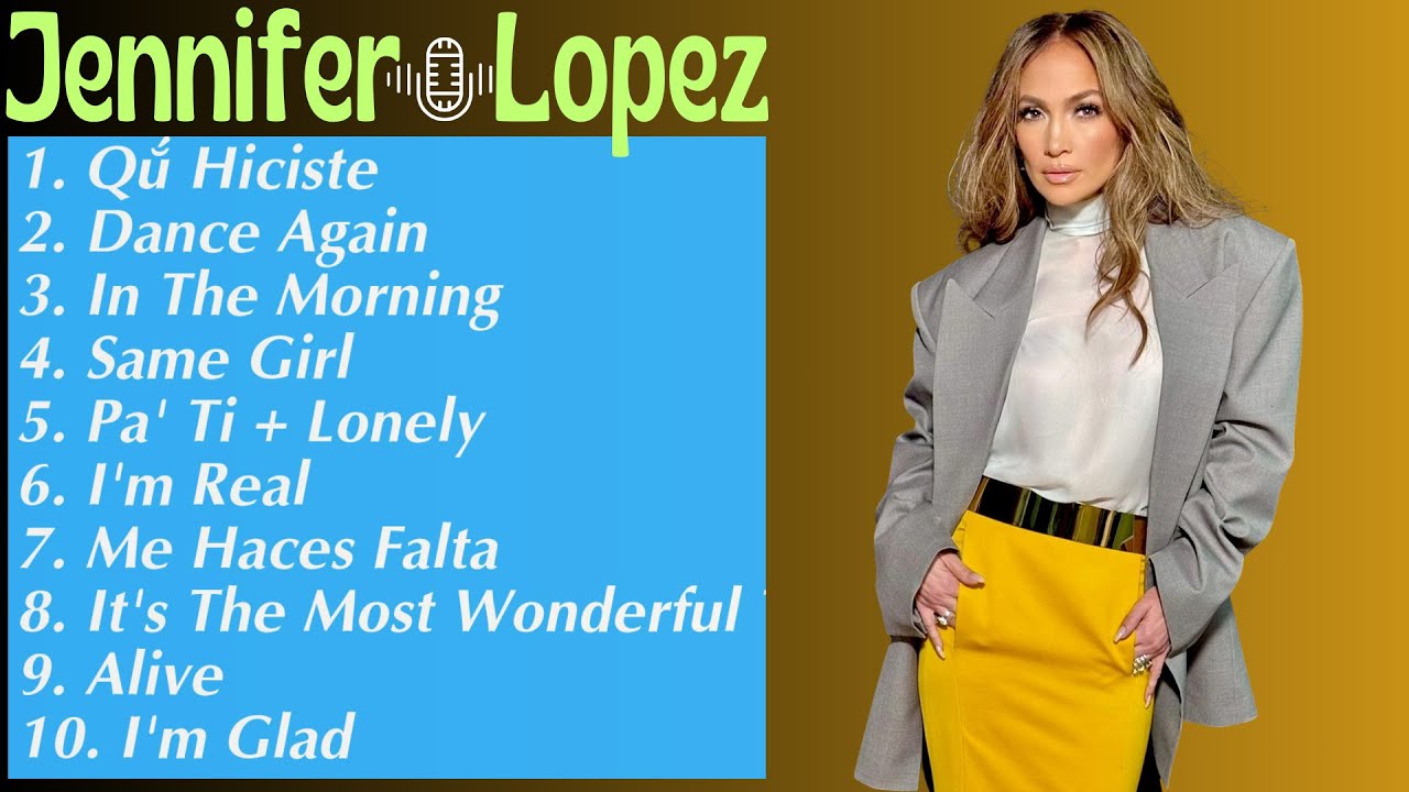 Jennifer Lopez - Top 10 Popular Songs - YouTube